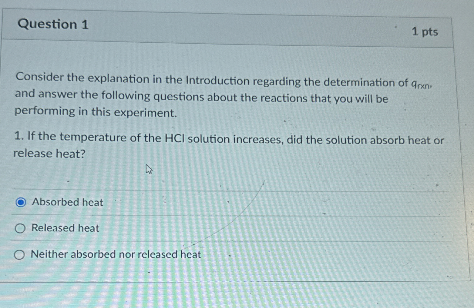 Solved Question 11 ﻿ptsConsider the explanation in the | Chegg.com