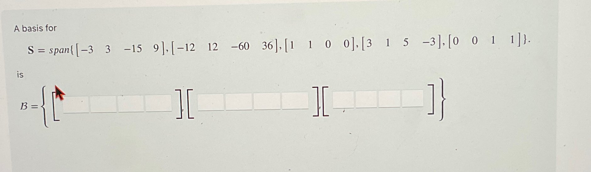 Solved A basis | Chegg.com