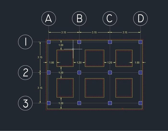 how many rebars should be used in this foundation | Chegg.com