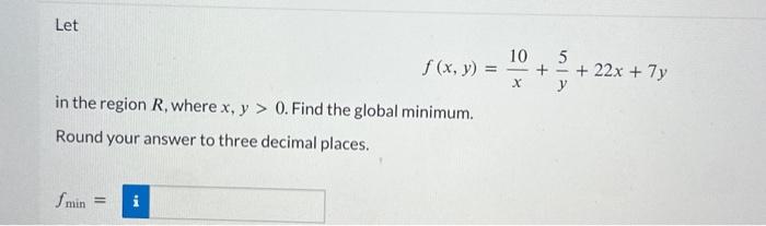 Solved Compute The Critical Point Of F X Y 2x2−3xy 6y2 X−y