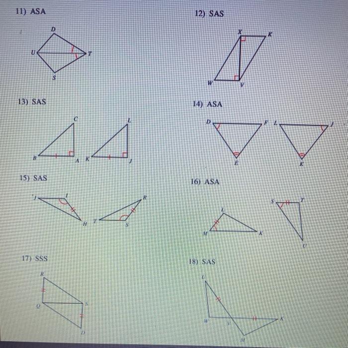 Solved (1-10) State if the two triangles are congruent. If | Chegg.com Solved (1-10) State if the two triangles are congruent. If | Chegg.com