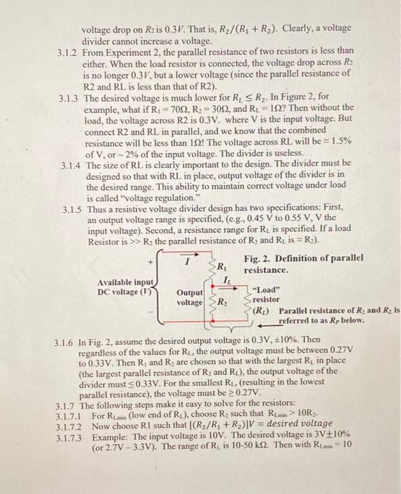 Solved ENGR 2105 Experiment #8 - Circuit Design Problems 1. | Chegg.com