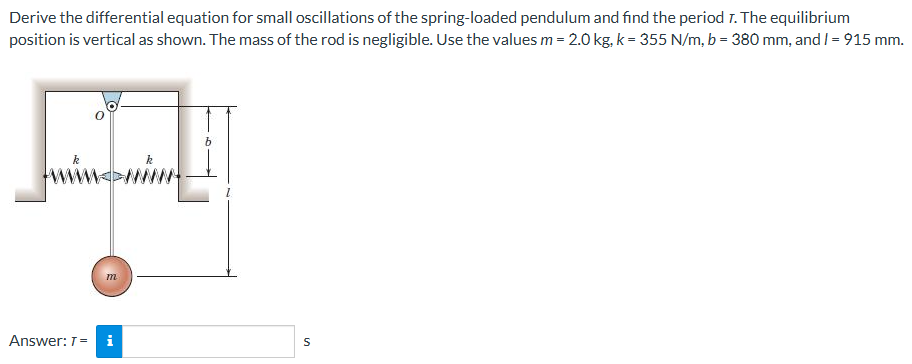 Solved Derive the differential equation for small | Chegg.com