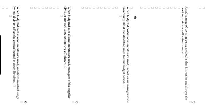 Solved The dual cost-allocation method classifies costs into | Chegg.com