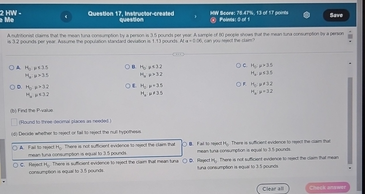 Solved 2HW -Question 17, ﻿Instructor-createdHW Score: | Chegg.com