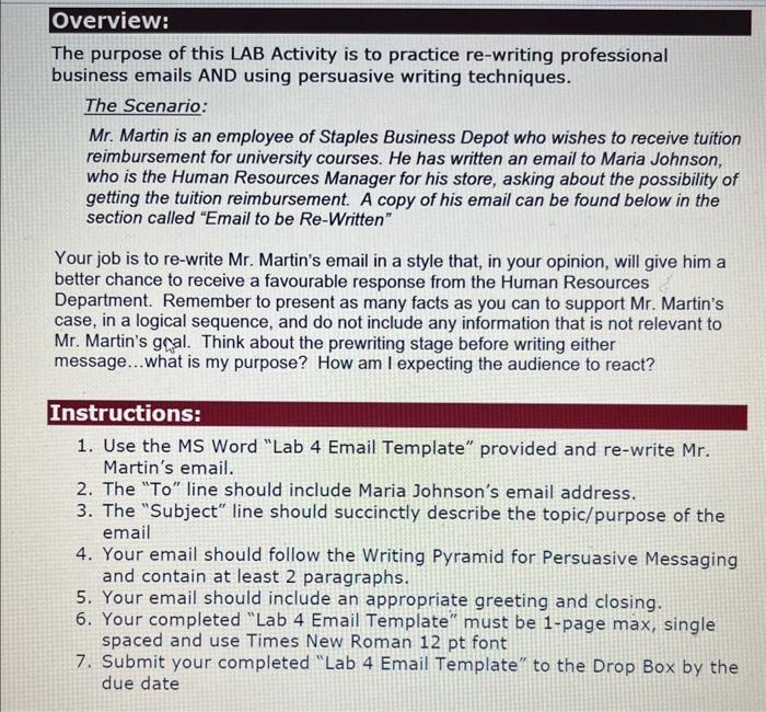 The purpose of this LAB Activity is to practice | Chegg.com