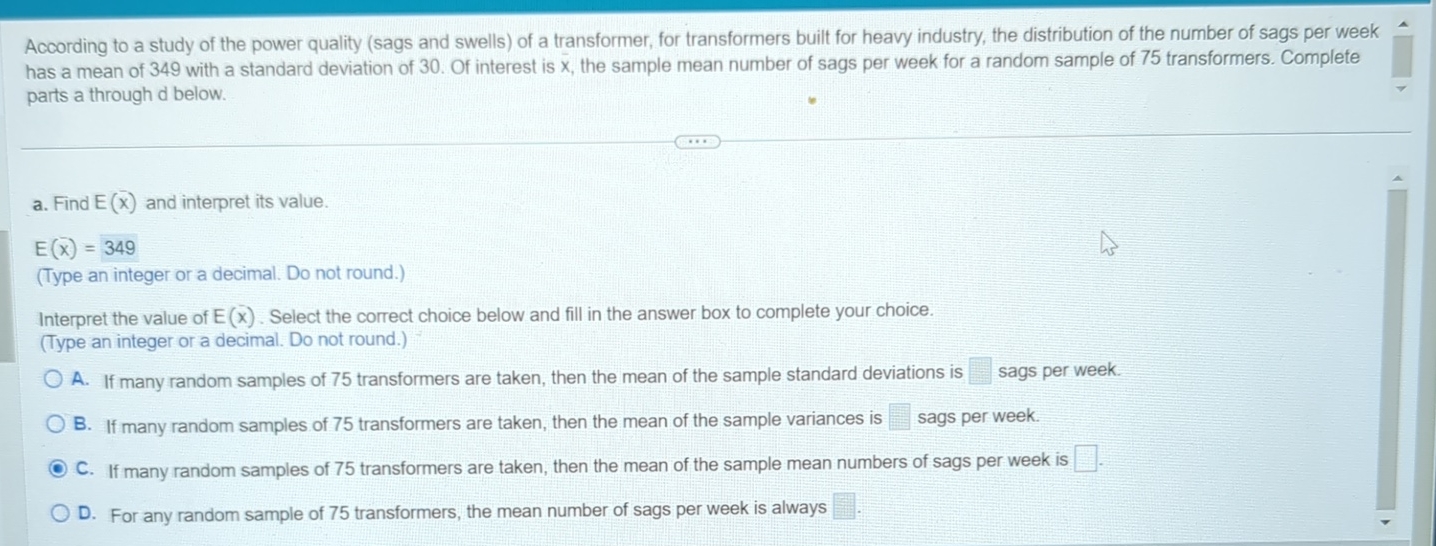 Solved According to a study of the power quality (sags and | Chegg.com