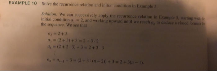 Solved 16. Find the solution to each of these recurrence | Chegg.com