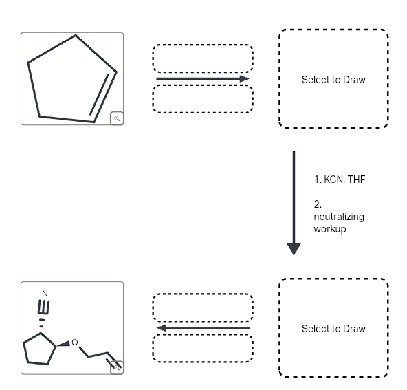 Solved Draw the missing products and/or reagents in the | Chegg.com
