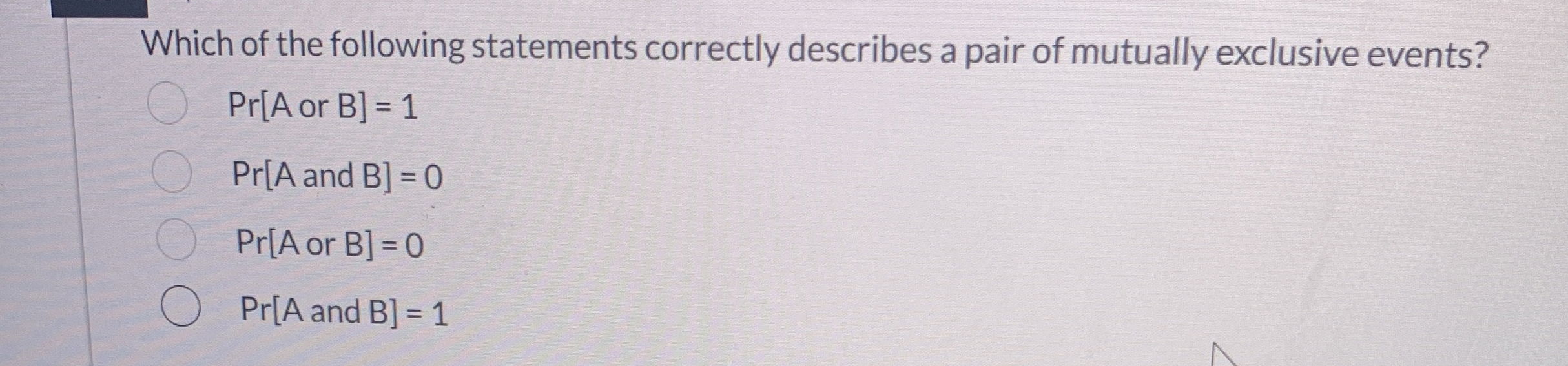 Solved Which of the following statements correctly describes | Chegg.com