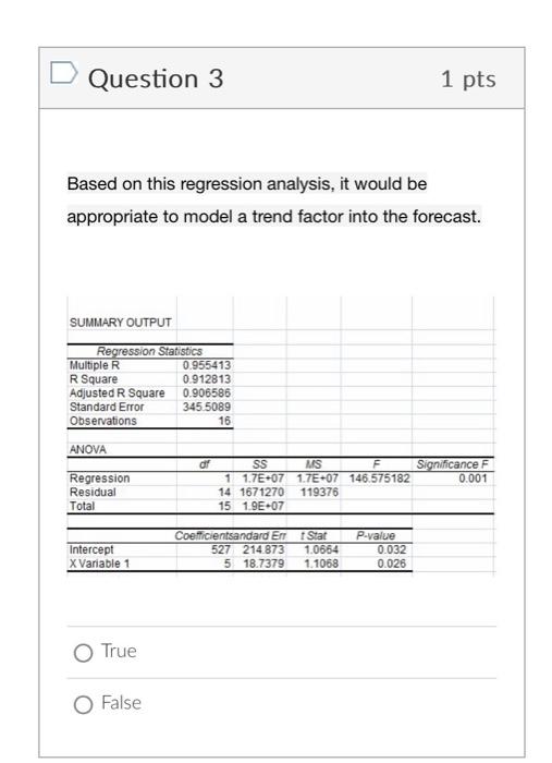 Solved Question 3 1 pts | Chegg.com