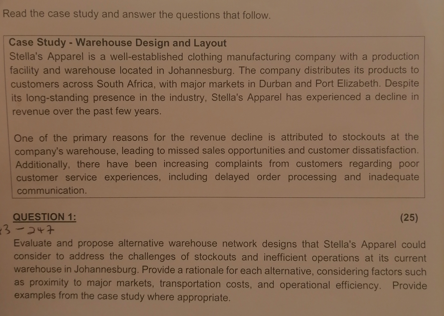 Solved Read the case study and answer the questions that | Chegg.com