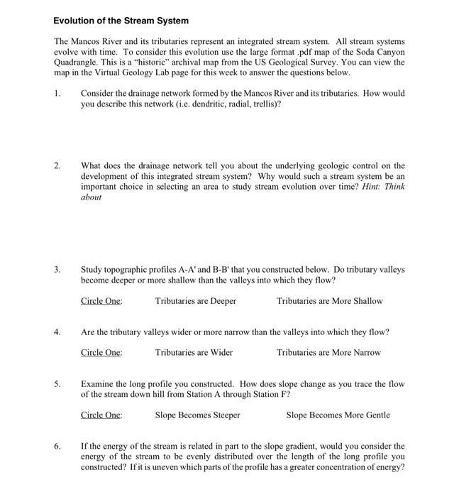 Solved Examine your answers for questions 1 through 6 and | Chegg.com