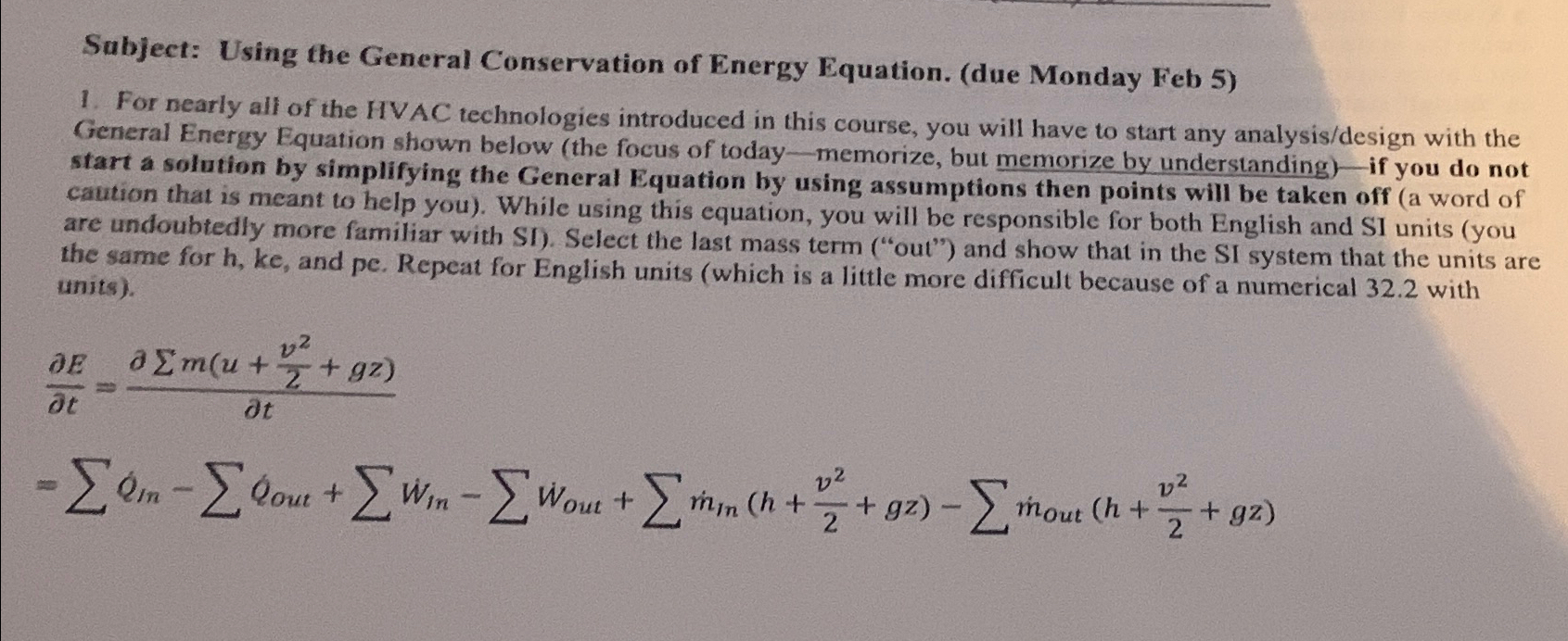 Solved Subject: Using the General Conservation of Energy | Chegg.com