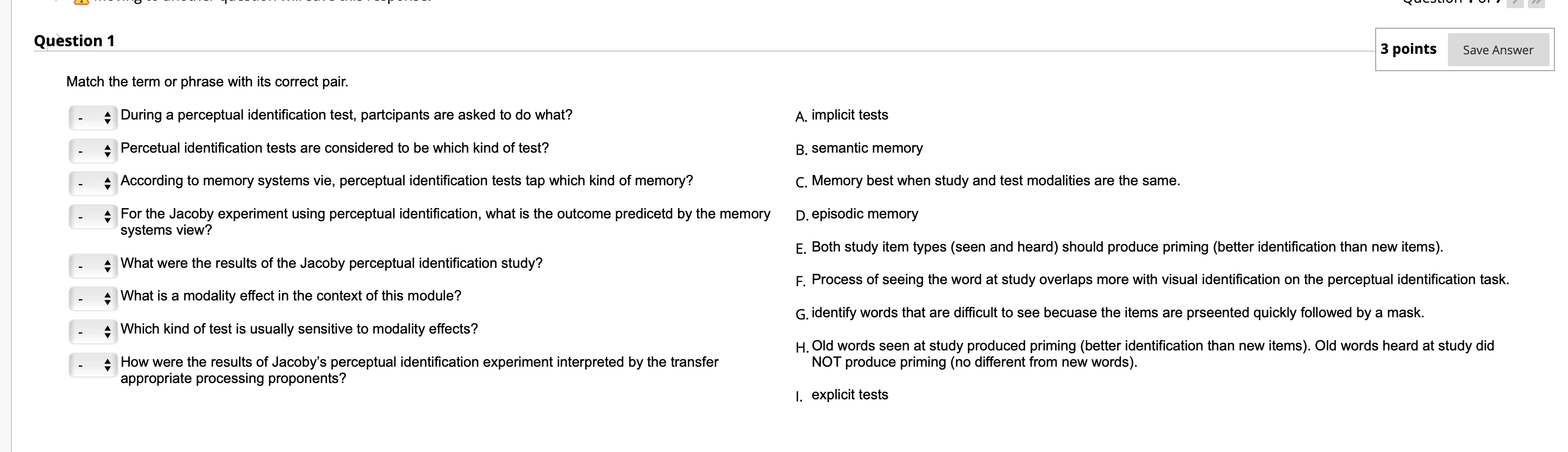 Solved Question 1Match the term or phrase with its correct | Chegg.com
