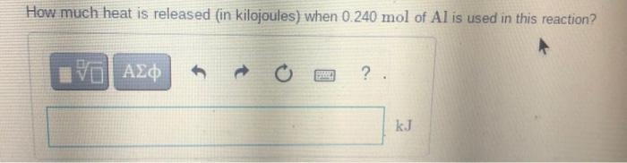 Solved The Thermite Reaction Photograph P 181 In The