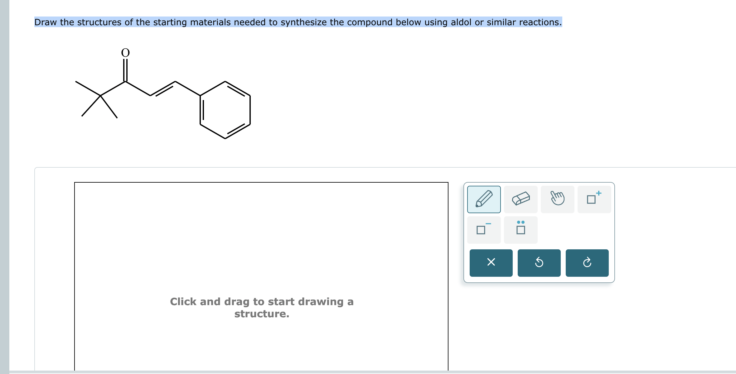 Solved Draw the structures of the starting materials needed | Chegg.com