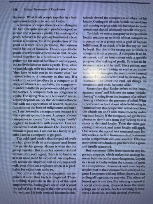 Read the short article about whistleblowing by Ronald | Chegg.com