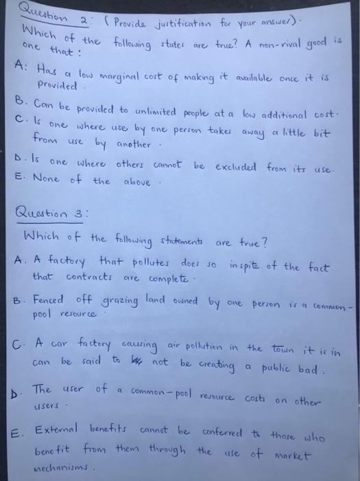 Solved **MULTIPLE CHOICE QUESTIONS.* Each question carries | Chegg.com
