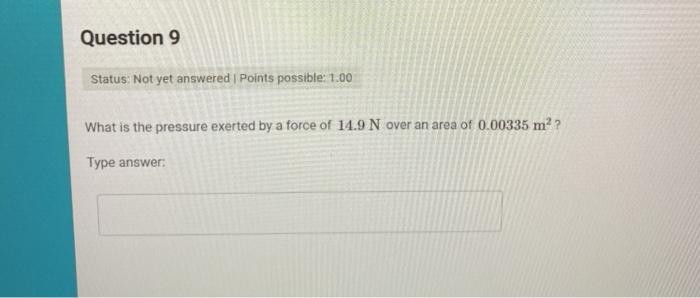 Solved Question 7 Status: Not yet answered I Points | Chegg.com