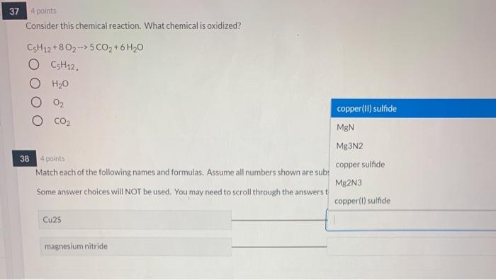 Solved 37 4 points Consider this chemical reaction. What | Chegg.com