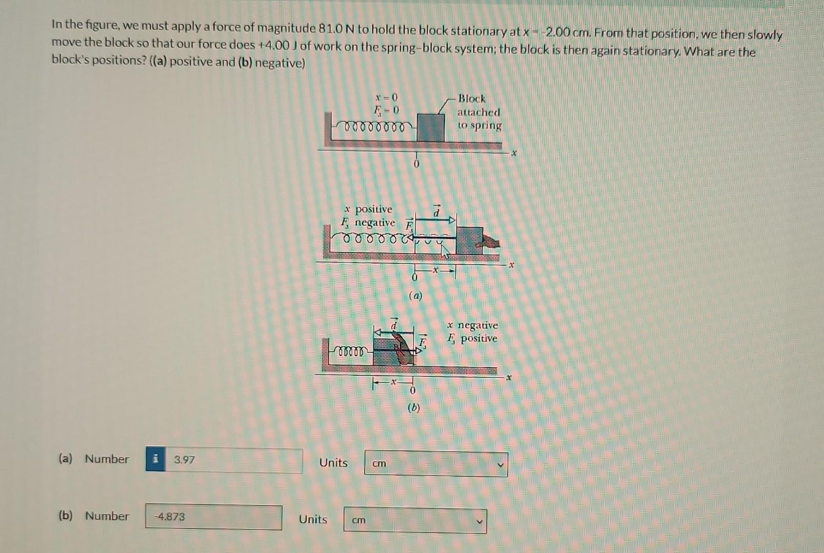 Solved In the figure, we must apply a force of magnitude | Chegg.com