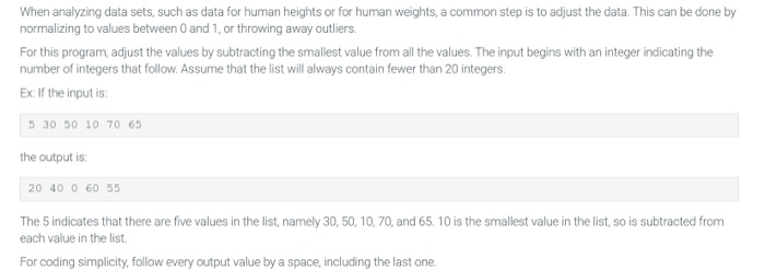 Solved When analyzing data sets, such as data for human | Chegg.com