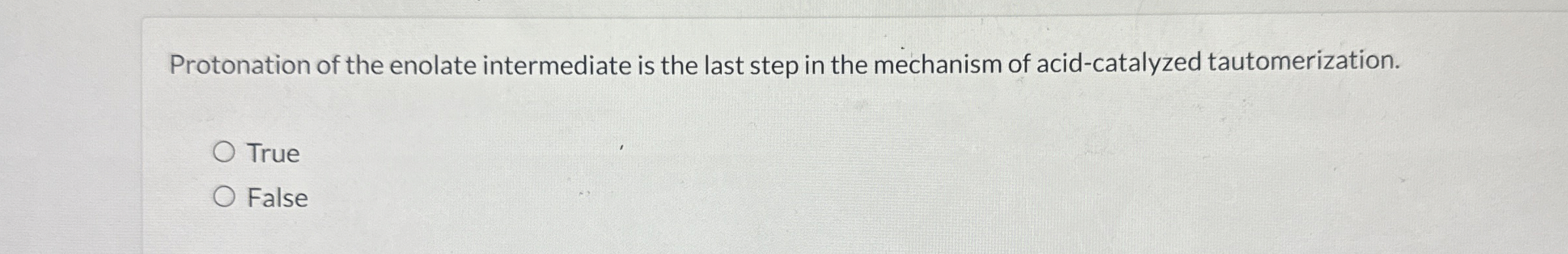 Solved Protonation of the enolate intermediate is the last | Chegg.com