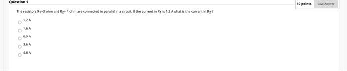 Solved Question 1 1 10 points Save Answer The resistors R13 | Chegg.com