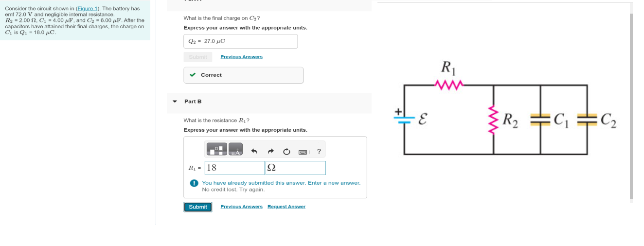 Solved Consider the circuit shown in (Eigure 1). ﻿The | Chegg.com