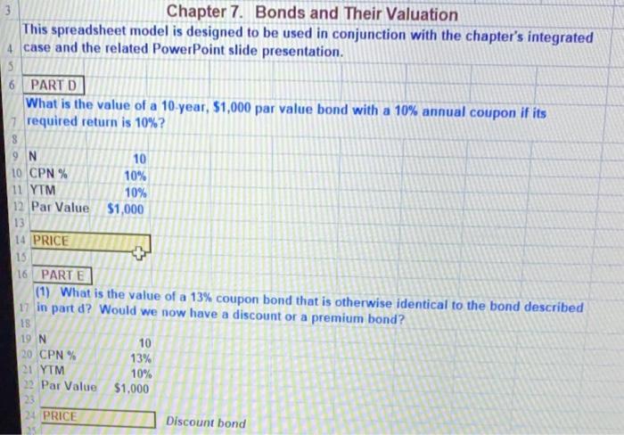 Solved What is the value of a 10-year, $1,000 par value bond | Chegg.com