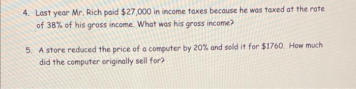 Solved DRAW A PICTURE OF THE WORD PROBLEMS DONT USE NUMBERS | Chegg.com