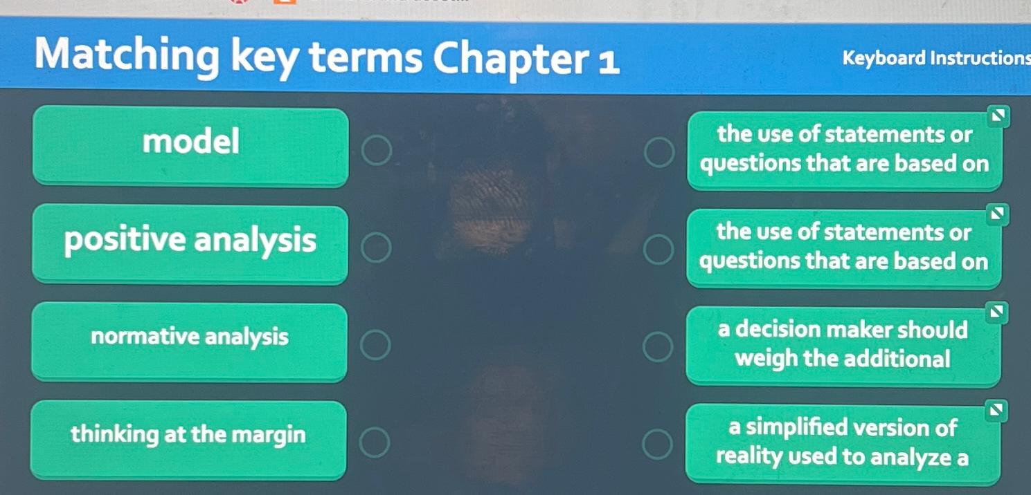 Solved Matching key terms Chapter 1Keyboard | Chegg.com