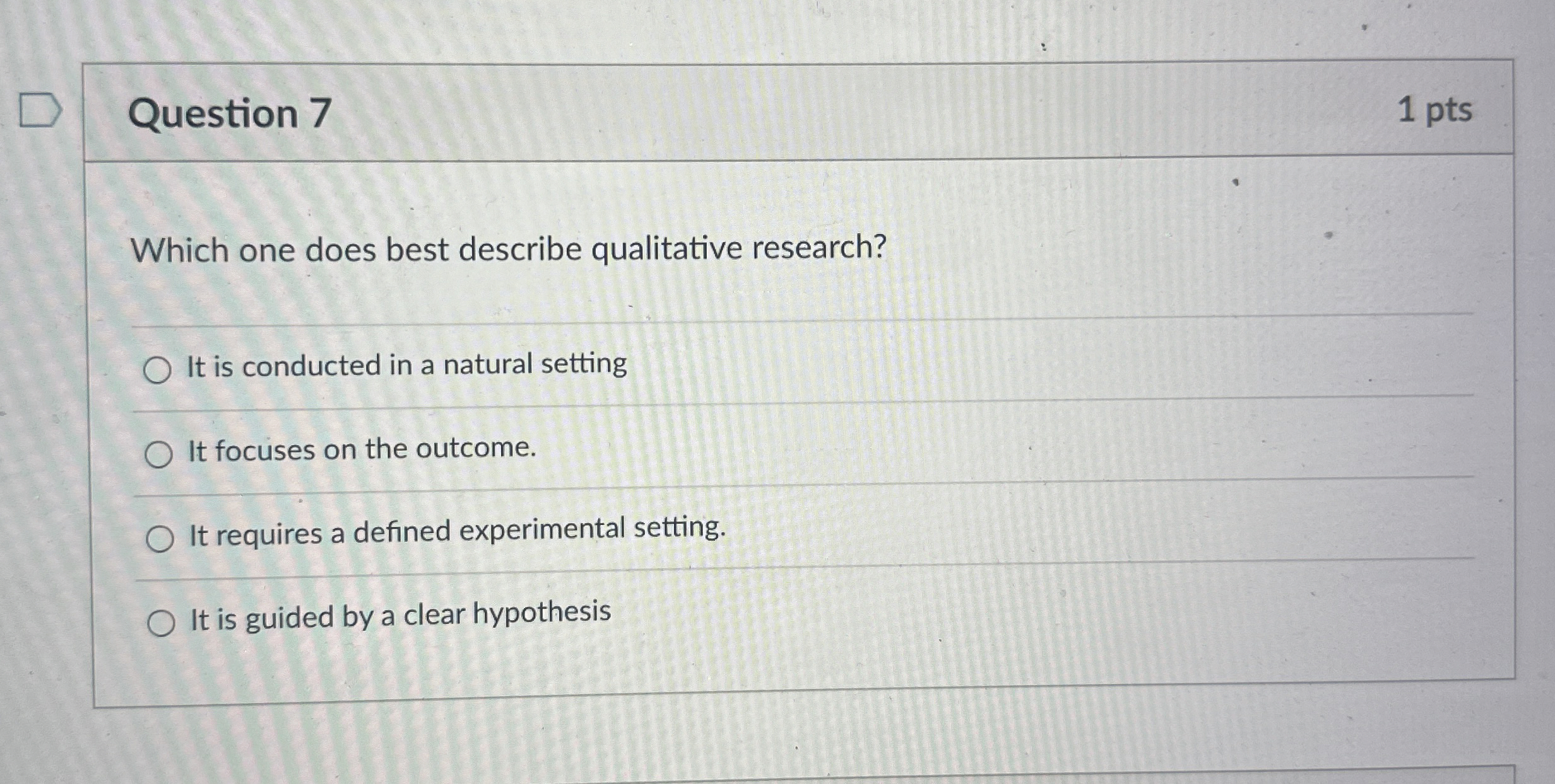 Solved Question 71 ﻿ptsWhich one does best describe | Chegg.com