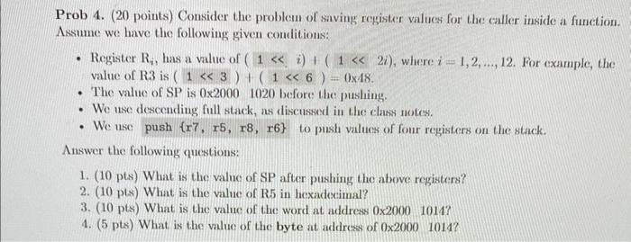 Solved Prob 4. (20 points) Consider the problem of saving | Chegg.com Solved Prob 4. (20 points) Consider the problem of saving | Chegg.com