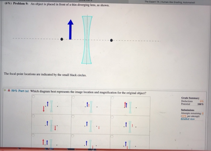 Solved: (6%) Problem 9: An Object Is Placed In Front Of A ... | Chegg.com Solved: (6%) Problem 9: An Object Is Placed In Front Of A ... | Chegg.com