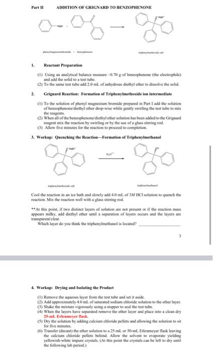 Solved Analysis/Conclusion: (1) Show the mechanism for the | Chegg.com