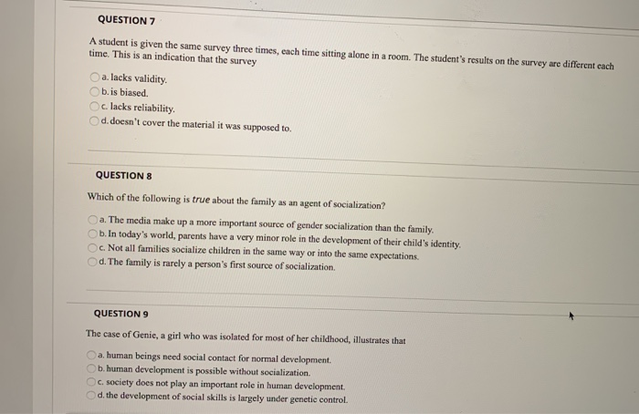 Solved QUESTION 1 Religion is a powerful socialization | Chegg.com