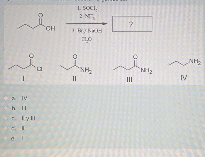 Solved 1. SOCI, 2. NHÀ بصل ? OH 3. Br./NaOH HO ria NH2 NH2 | Chegg.com