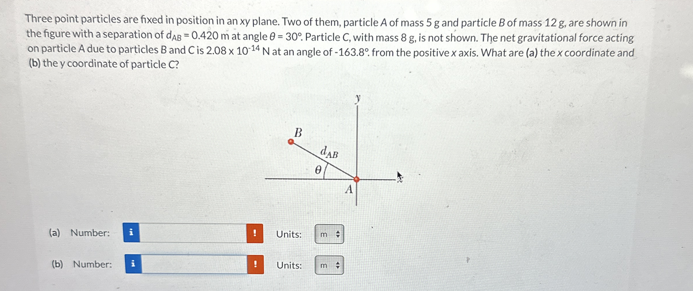 Solved by an EXPERT Three point particles are fixed in position in an xy | Chegg.com