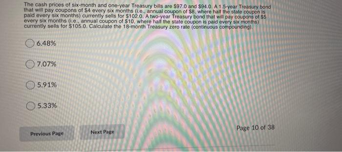 Solved A trader enters into a short forward contract on 100 | Chegg.com
