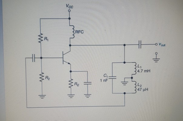 Solved calculate the operating frequency and the value of a | Chegg.com