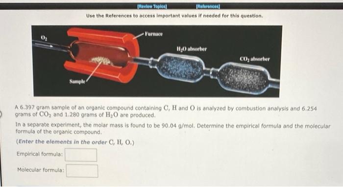 Solved When 5.801 grams of a hydrocarbon, CxHy, were burned | Chegg.com