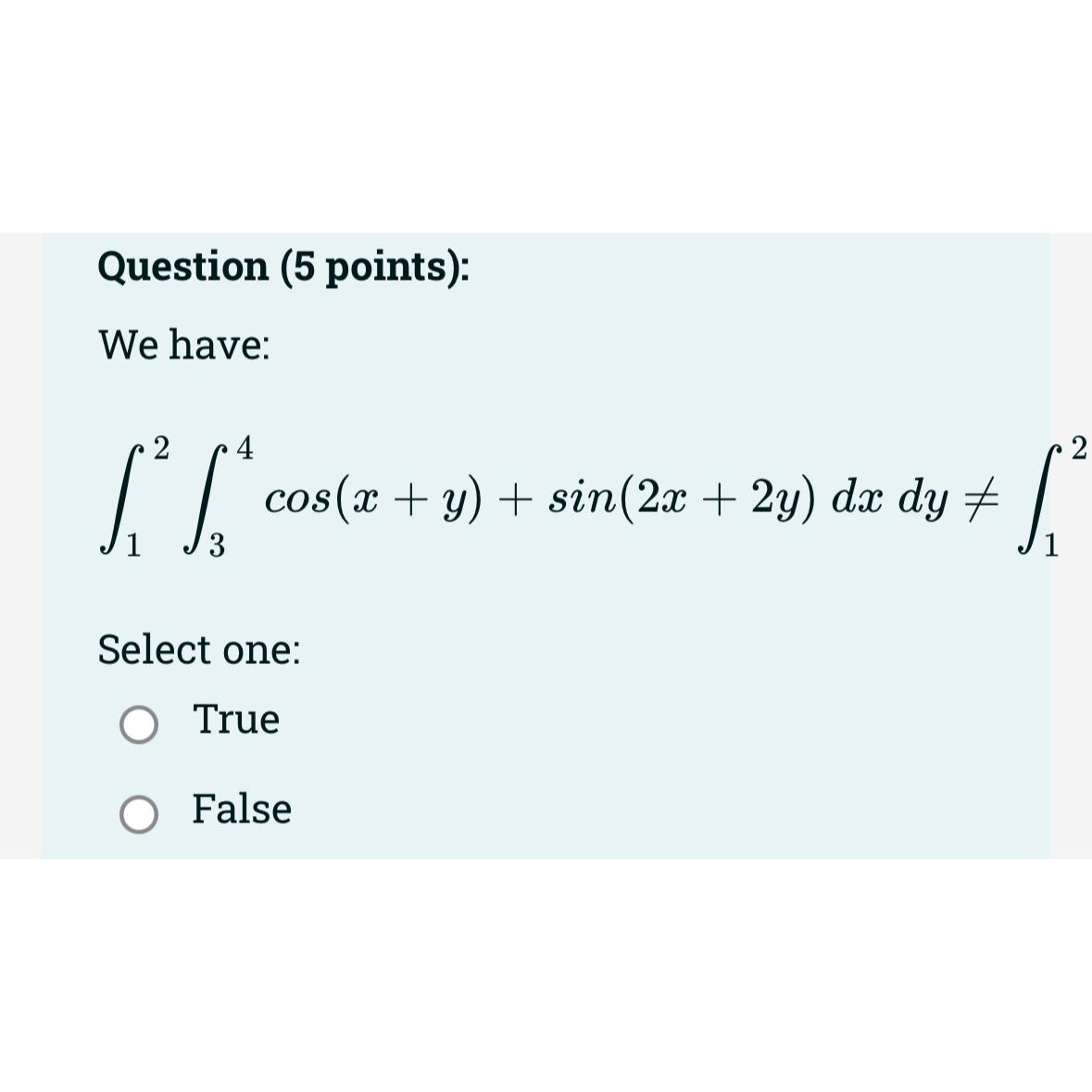 Question (5 ﻿points):We | Chegg.com