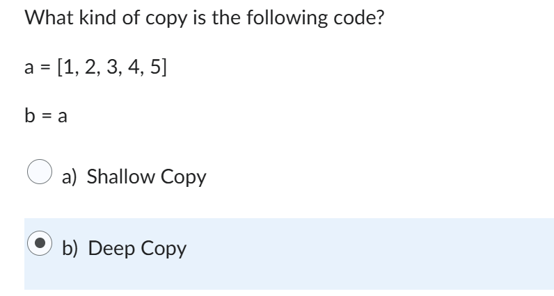 Solved What kind of copy is the following | Chegg.com