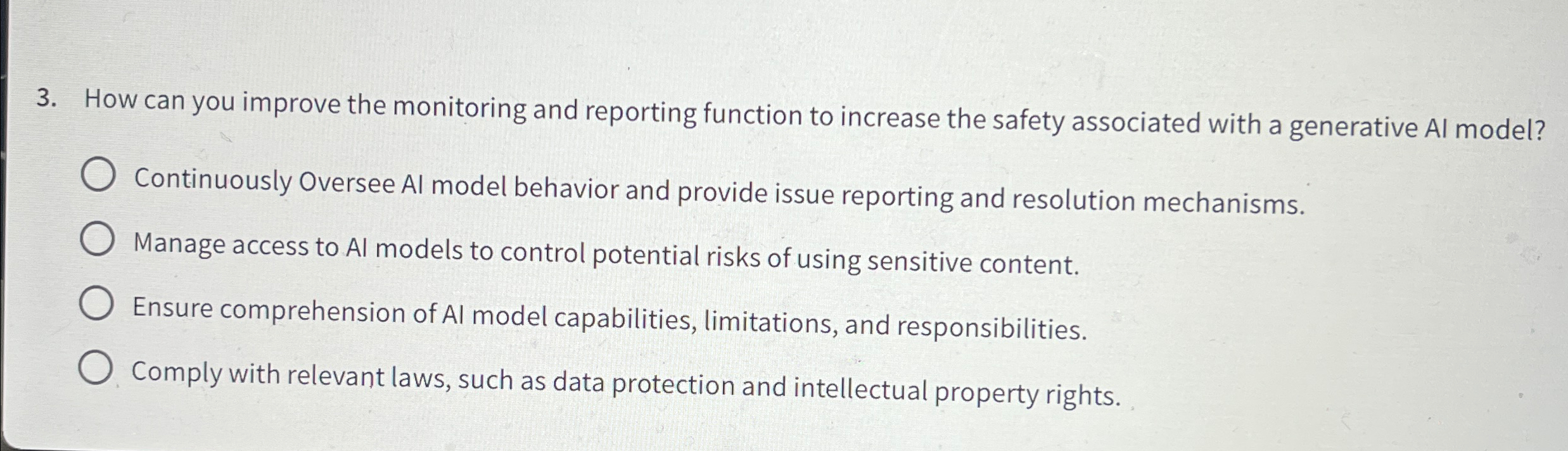 Solved How can you improve the monitoring and reporting | Chegg.com