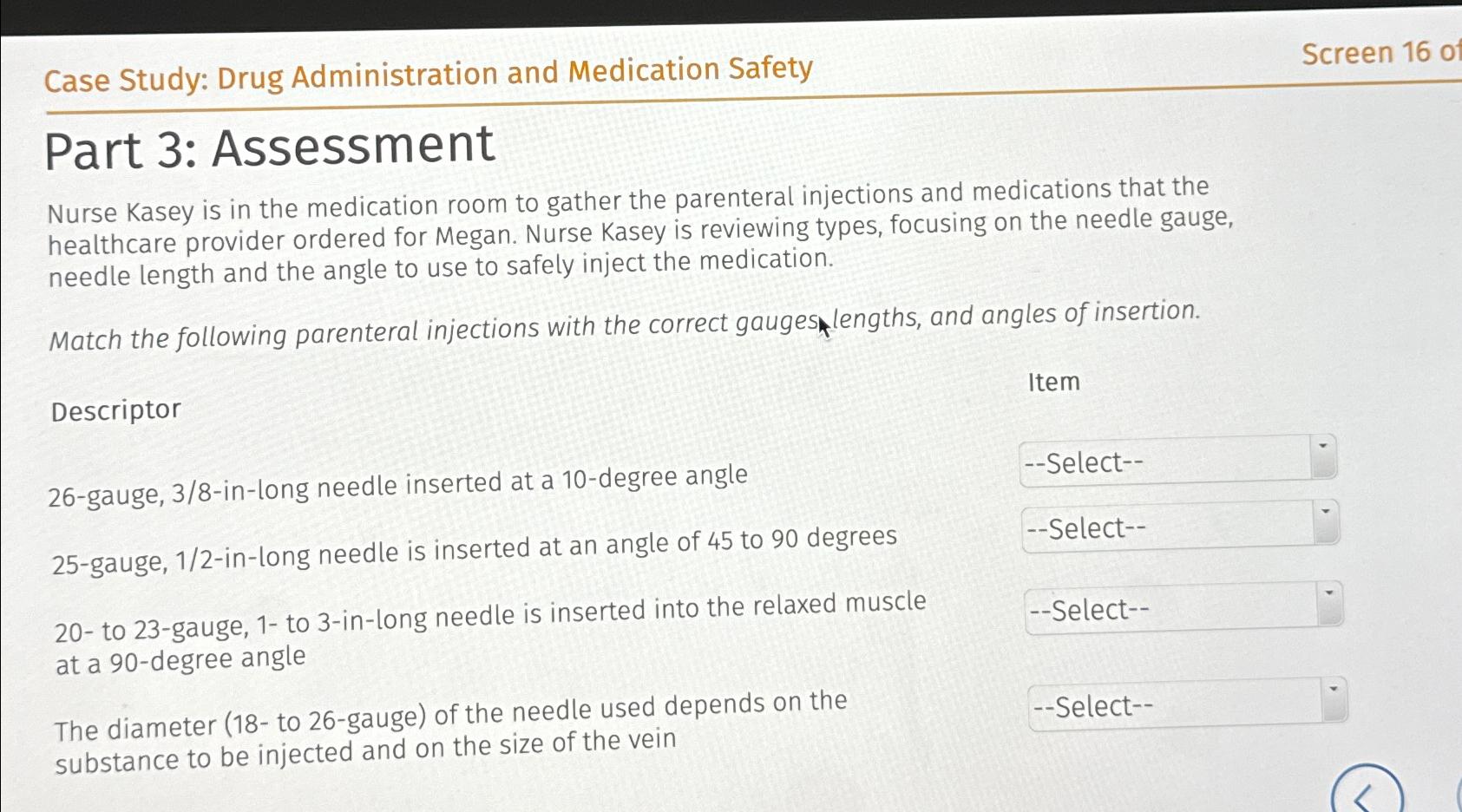 Solved Case Study: Drug Administration and Medication | Chegg.com