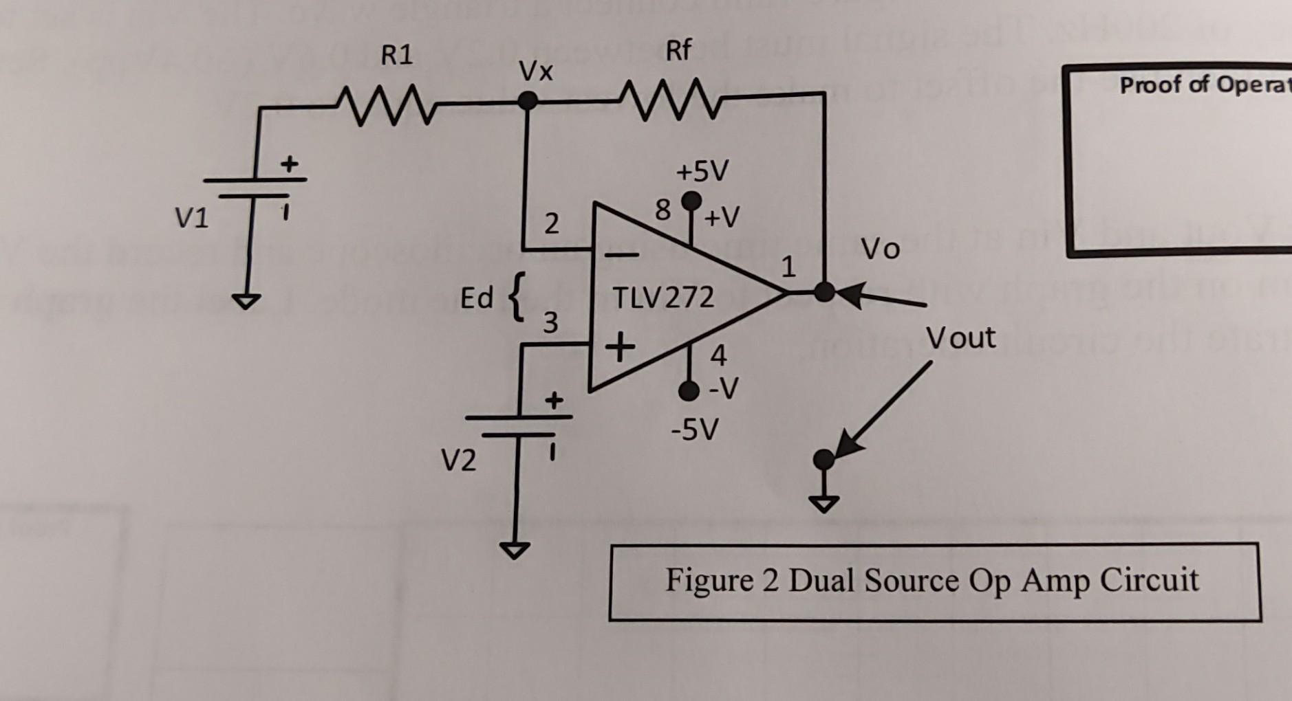 Solved 1. Find the Vout for the following dual input circuit | Chegg.com