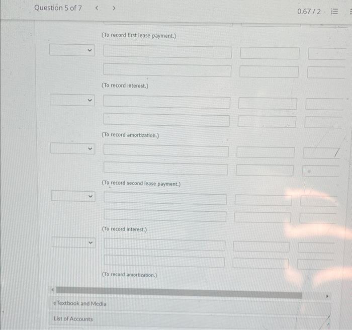 Solved The following facts pertain to a non-cancelable lease | Chegg.com