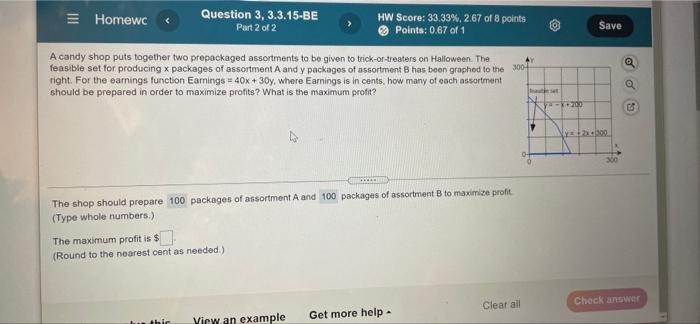 Solved E Homewc Question 4, 3.3.17-BE Part 1 of 2 HW Score: | Chegg.com